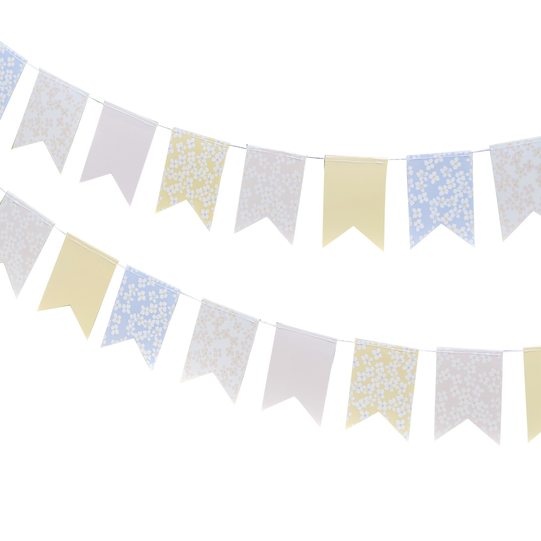 BANDERIN FLORES MULTI PASTEL - Piparela Party